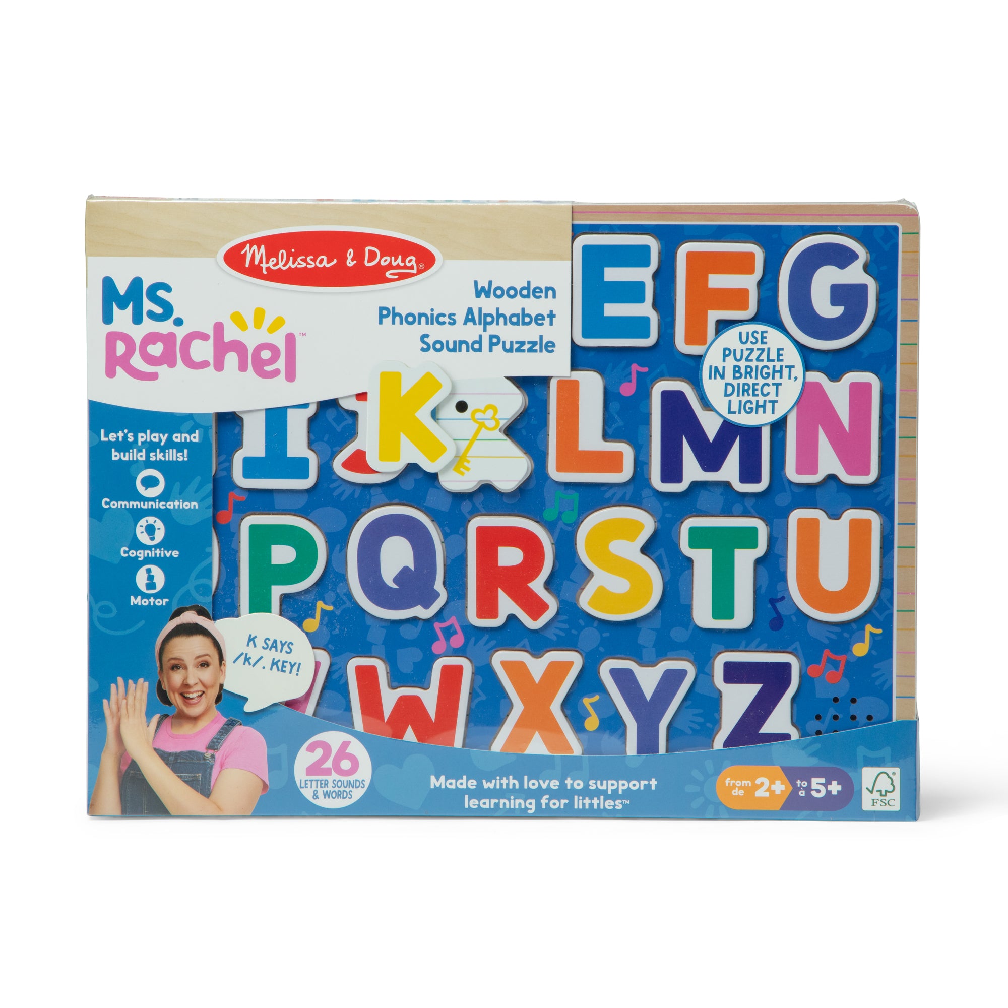 Ms. Rachel Alphabet Phonics Puzzle – Nursery Couture