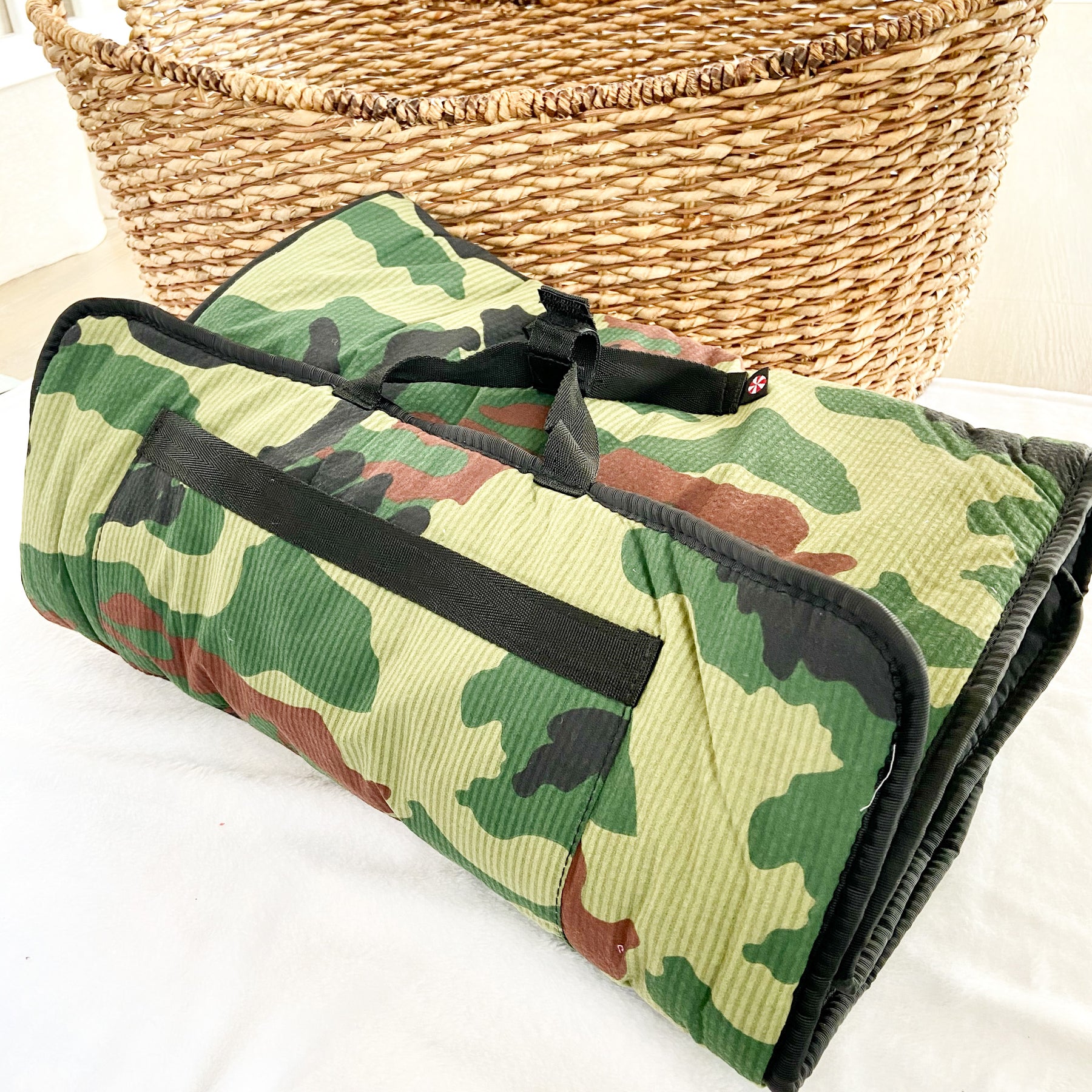 Nap Roll | Woodland Seersucker – Nursery Couture